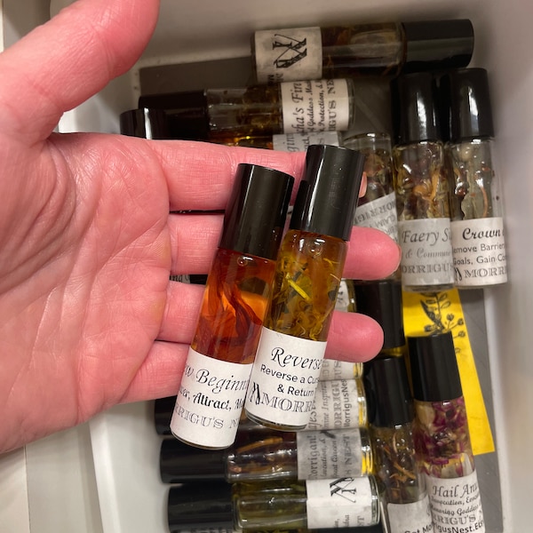 MORRIGAN INVOCATION OIL, Morrigan Goddess Ritual Oil, Spell Oil ...