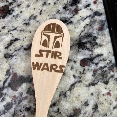 Star Wars Inspired Wooden Full Size Spoon or Spatula - Etsy Australia