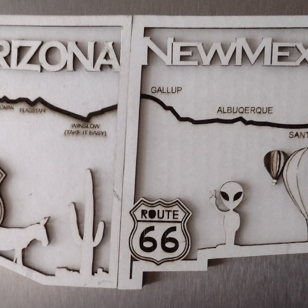 Route 66 Map, Route 66 Map SVG, Route 66 Laser File, Get Your Kicks on ...