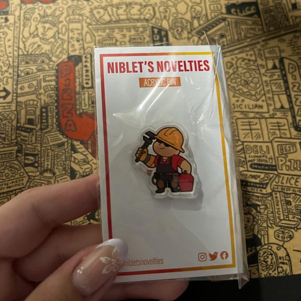 Team Fortress 2 - RED Team Acrylic Pins - Etsy