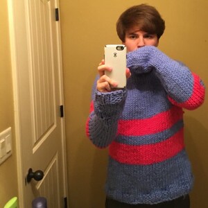 Frisk Sweater S M L Made to Order Video Game Protagonist Shirt - Etsy