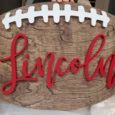 30 Custom Name Sign Custom Round Wood Sign Custom - Etsy