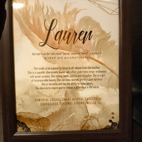 Naomi Name Meaning,purple Floral Girls Room Wall Art,biblical Meaning ...