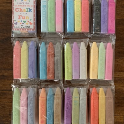 Chalk Full of Fun Valentine's Day Printable Tag, Instant Download ...