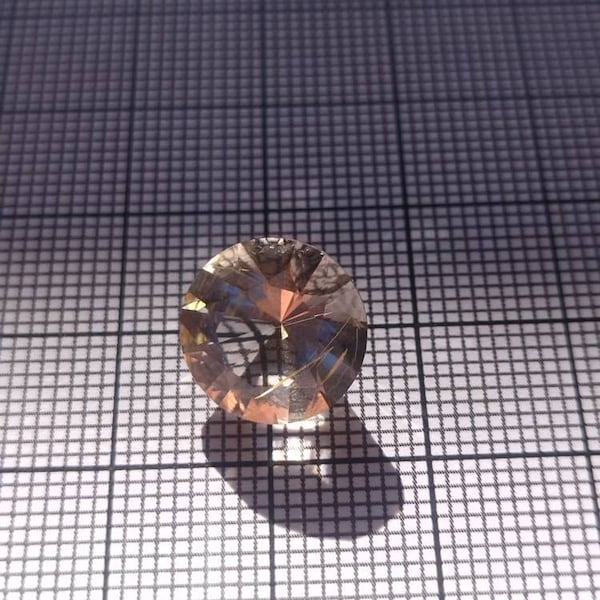 Precision Cut, 4.45 Ct Royal Blue Sapphire, Diamond Cut Blue Sapphire, 10 MM Round Cut Blue ...