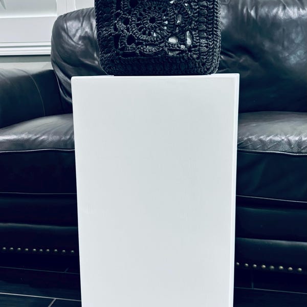 30" X 12" X 12" White Display Pedestal Stand Riser Column Pillar - Etsy