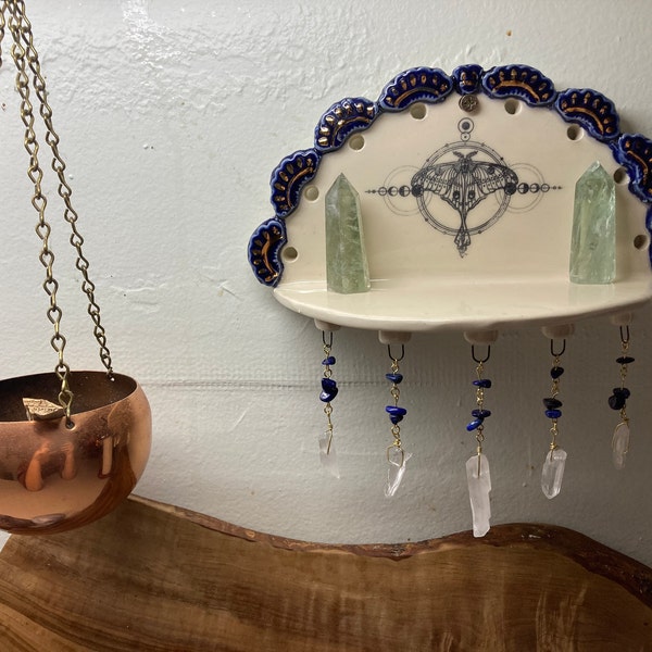 Celestial Moon Altar Witch Altar Hanging Altar Sacred Space seconds ...