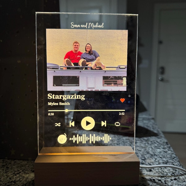 Personalized Photo Vinyl Record, Custom Music Record Plaque, Album ...