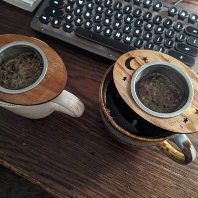 Exotic Wood Tea Infuser Loose Leaf Tea Strainer Tea Lover Gifts Tea ...