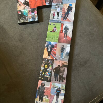 Number 7 Photo Number Collage Picture Frame College Sport 7th Wedding ...