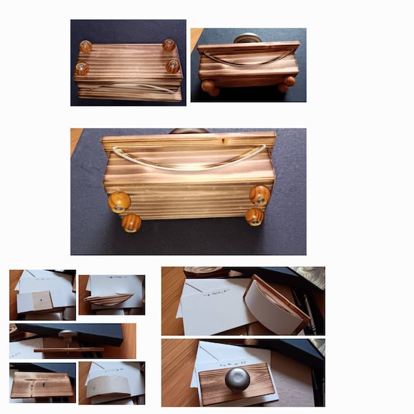 Handcrafted Wooden Display Stand, Rack, Holder Collectors Stand, 2 ...