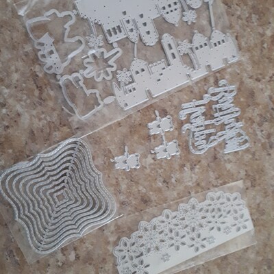 Christmas Tree Metal Cutting Emboss Die, Deer Die, Card Making Die ...