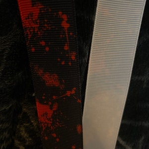 Sci Fi Ribbon Alien Horror Ribbon Pastel Goth Pastel - Etsy