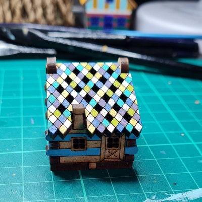 Mini Houses Set DIY - Etsy