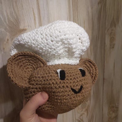 Chef Crochet Pattern Amigurumi Doll With a Long Tongue - Etsy
