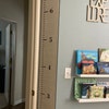 Tan Fabric Growth Chart Fabric Height Tracker Portable Growth Chart Personalized Growth Chart - Etsy