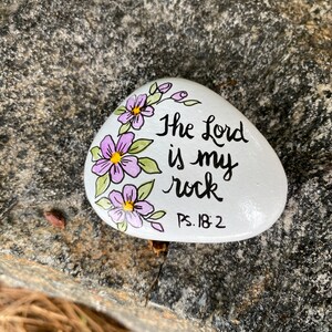 Hand Painted Scripture Rocks Pocket Pebbles Religious Bible - Etsy