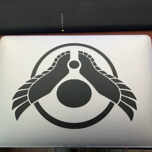 Stylized Cross Decal by Momentum Decals - Etsy