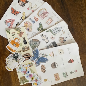 Fish Pond Sticker Sheet | Etsy