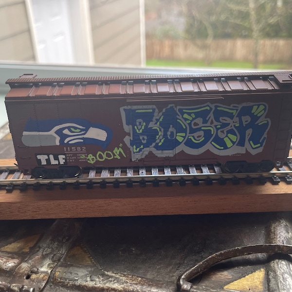 Custom Designed G Scale Model Boxcar Train Graffiti Car - Etsy