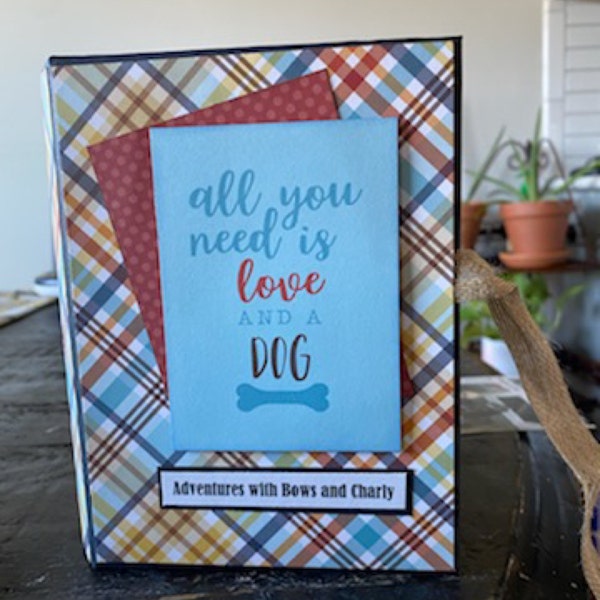 Dog Photo Book With Choice of Captions, Puppy Photo Album, 4 X 6 Photos ...