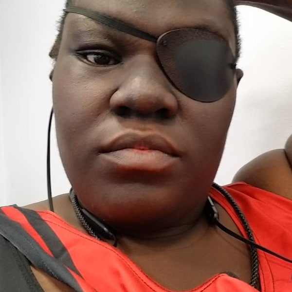 SET OF THREE Leather Eye Patch Eye Patch Man Eye Patch Woman Eye Patch ...