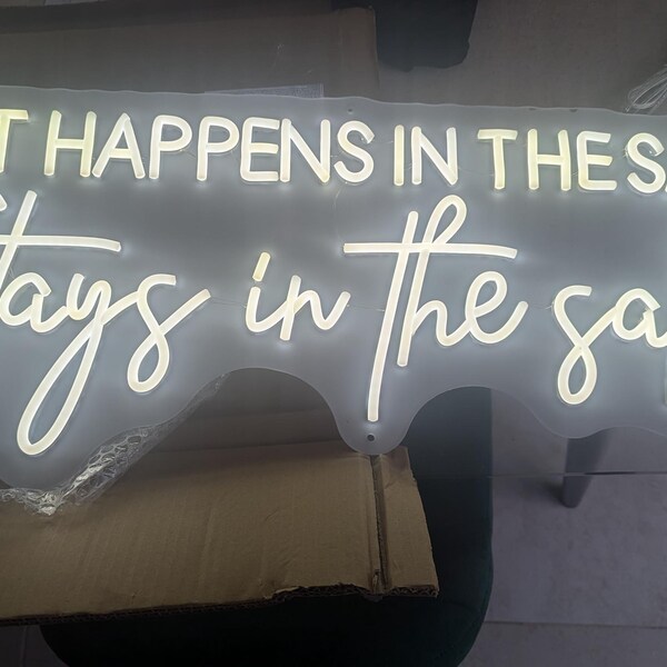 It's My Birthday Neon Sign, Custom Birthday Party LED Neon Light Happy ...