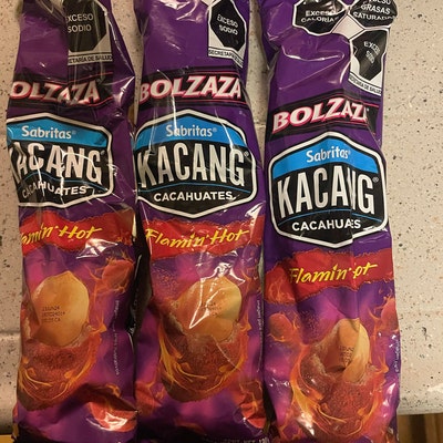 Ruffles Mega Crunch Salsa Roja Sabritas Mexican Chips, 5 BAGS 55 G - Etsy