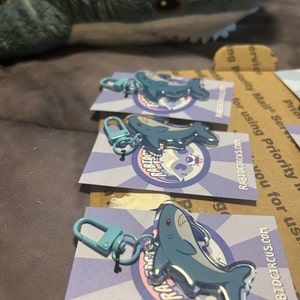 Blahaj Shark Keychain Blåhaj Charm - Etsy