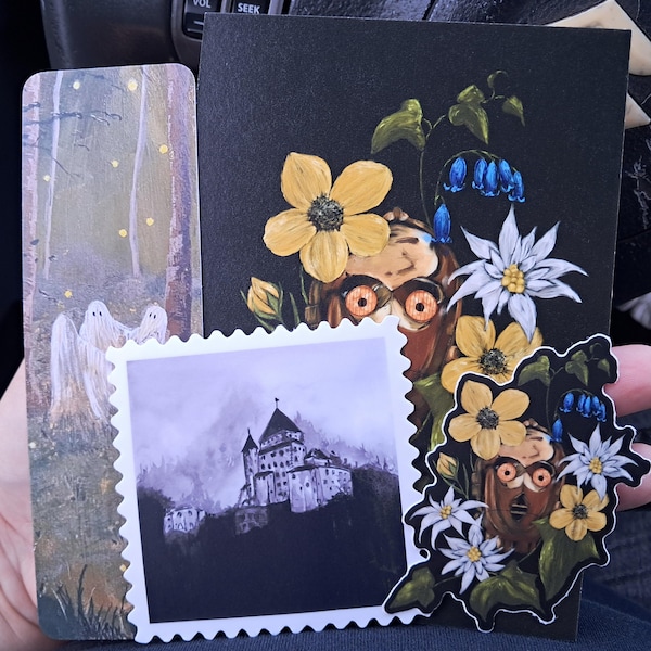 Landscape Polaroid Style Postcard Set | Postcard Set | Penpal ...