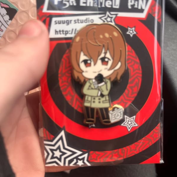 HSR Aventurine and Dr. Ratio Honkai Star Rail Hard Enamel Pin ...