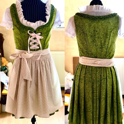 Dirndl Pattern, Dirndl Oktoberfest Costume Pattern, Dirndl Workshop ...
