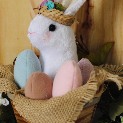 2-in-1 Easter Bunny and Egg Pdf Pattern Sewing Pdf Tutorial Cute ...