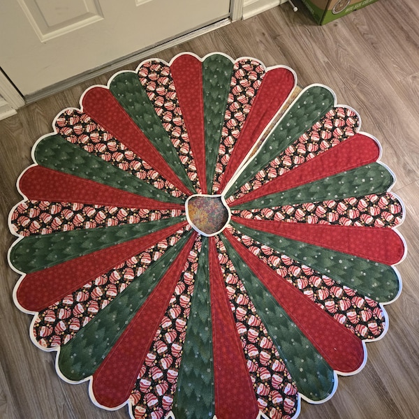 PDF Pattern for Giant Dresden Christmas Tree Skirt - Etsy