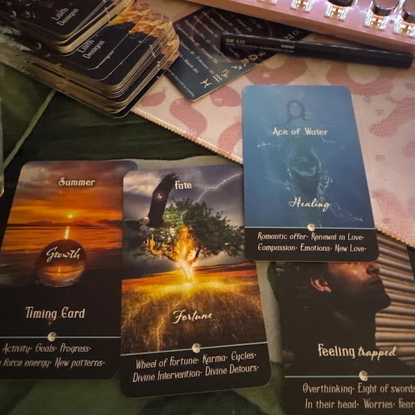 Yin Yang Oracle Cards TWIN FLAME CARDS, Soulmate Cards, Oracle Cards - Etsy