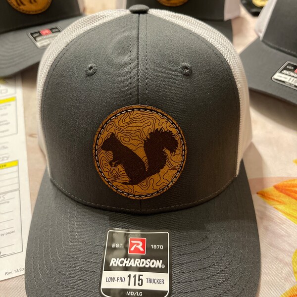 Richardson 115 Brown Trout | Mayfly | Flyfishing | Leather Patch Hat | Trucker Cap - Etsy