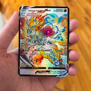The Undefeatable Red Gx Pokemon Card - Etsy