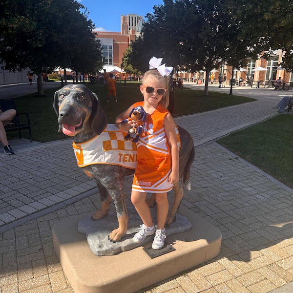 Orange and White Cheer Uniform, Custom Cheer Uniform,orangewhite ...