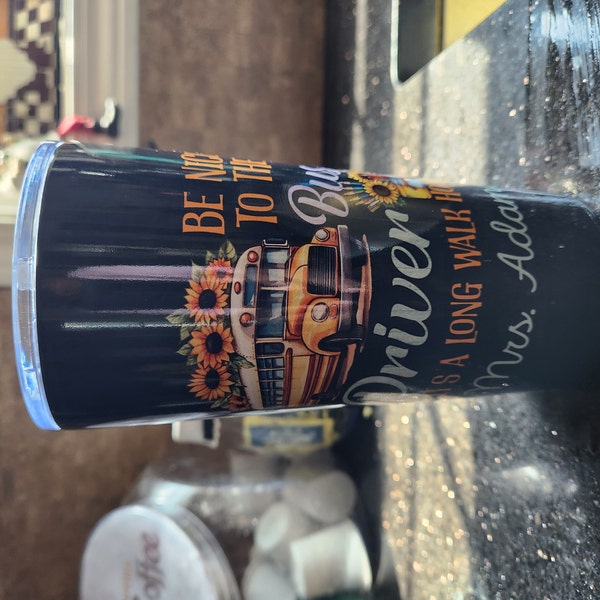 Small Coffee Cup, Personalized School Bus Drivers Appreciation Gift ...