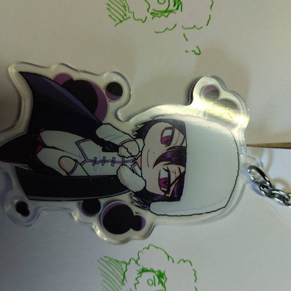 BSD Acrylic Keychains || Dazai & Chuuya || Soukoku - Etsy
