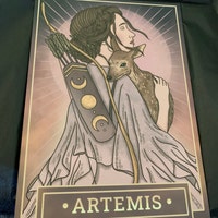 SKADI A4 Art Print Norse Pagan Jötunn Wild Woman - Etsy Canada