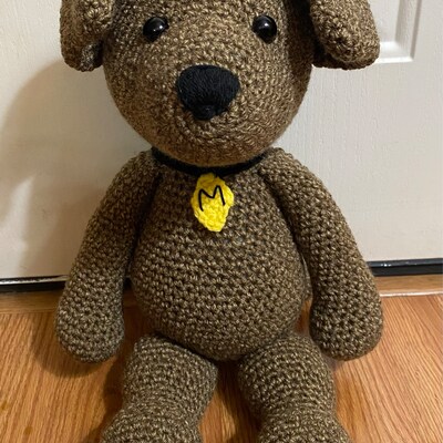 DIY Labrador Golden Retriever Crochet Amigurumi Pattern Perfect Gift ...