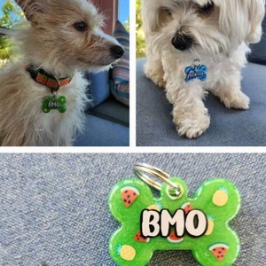 Design Your OWN Custom Pet Tag, Personalized, Custom Dog Tag, Resin Dog ...