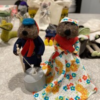Felted Mother Otter Christmas Muppet Emmet Otter's Jug-band Alice Otter ...
