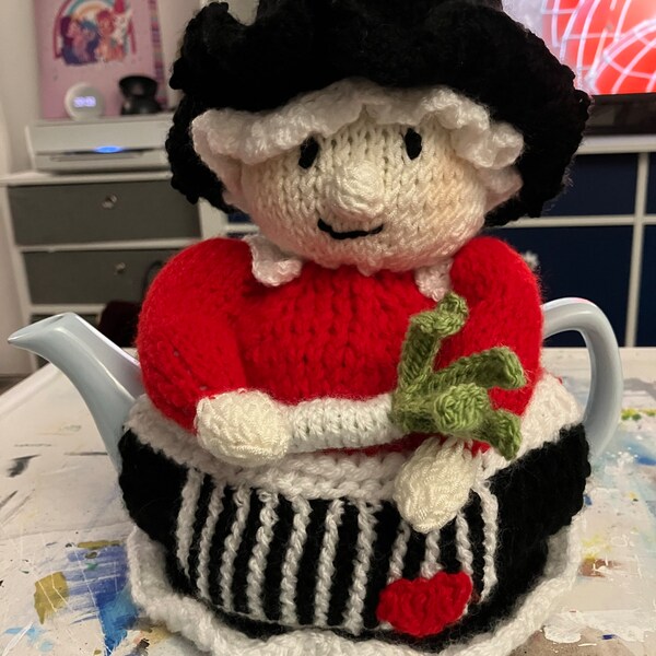 Welsh Lady Tea Cosy Knitting Pattern - Etsy