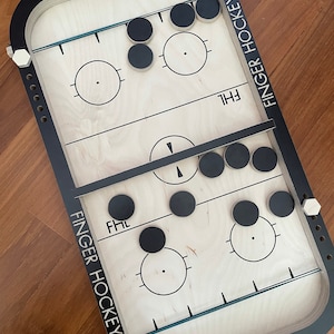 Finger Hockey Puck Game Puck Board Game Family Board Games Fast Sling ...
