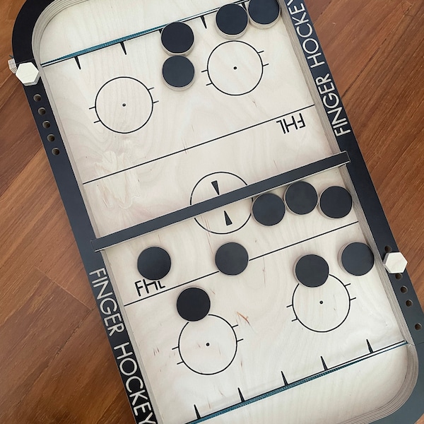 Finger Hockey Puck Game Puck Board Game Family Board Games Fast Sling ...