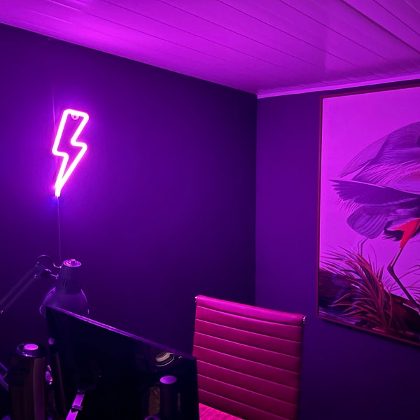 Custom White Neon Light Letters & Numbers (LED) | Personalized Neon ...