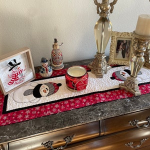 Winter Trees Table Runner Pattern PDF - Etsy