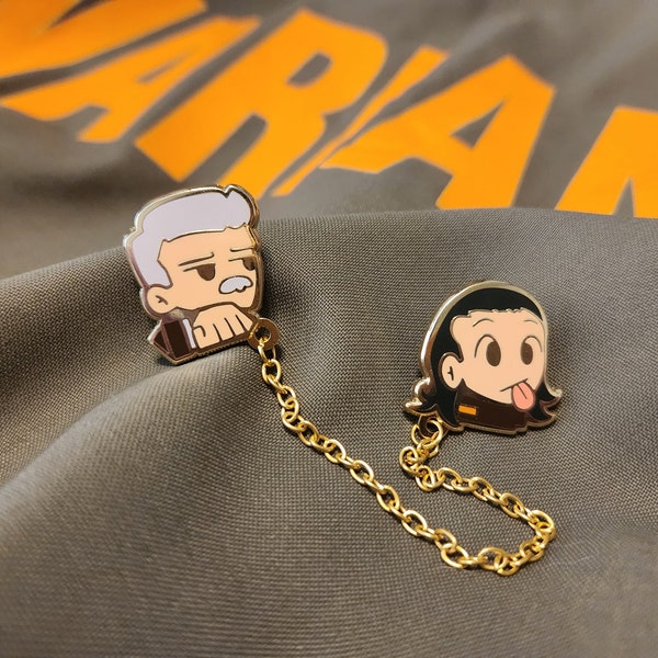 Yank My Chain Enamel Pinset - Etsy